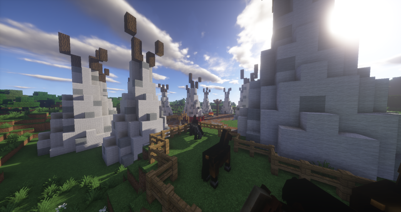 Indians camp Minecraft Map