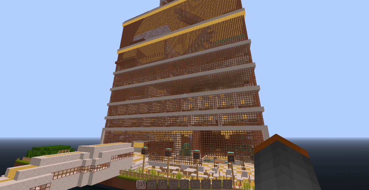 The Vaughn Hotel: The Biggest Furnished Minecraft Hotel Map Ever ...