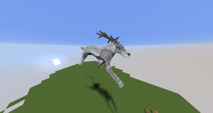 Doglike animal with antlers Minecraft Map