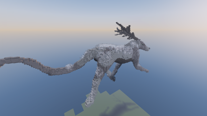 Doglike animal with antlers Minecraft Map
