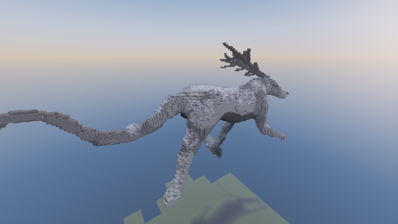 Doglike animal with antlers Minecraft Map
