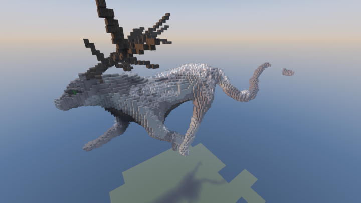Doglike animal with antlers Minecraft Map