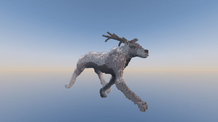 Doglike animal with antlers Minecraft Map
