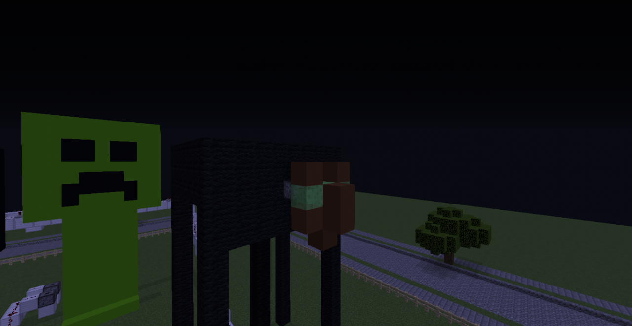 "Behind the Picket Fence" - Solo Project Contest My Build Minecraft Map