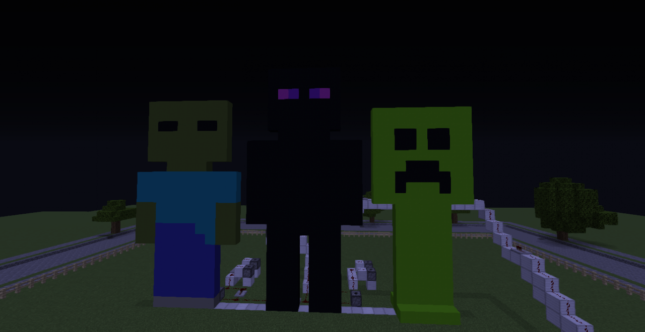 "Behind the Picket Fence" - Solo Project Contest My Build Minecraft Map