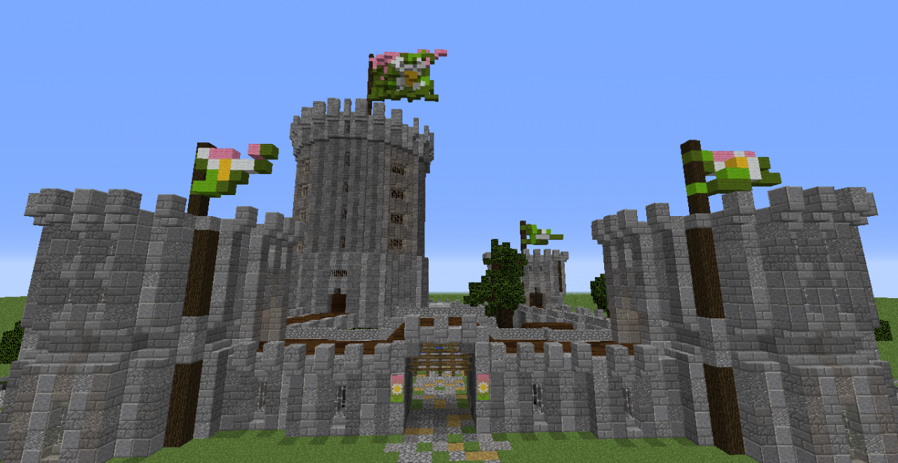 The Castle of the White Lotus Minecraft Map