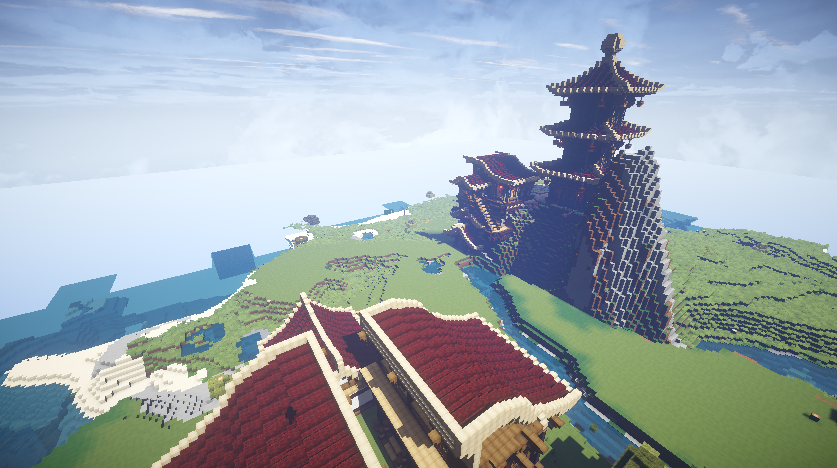 The fantasy country of eastern land Minecraft Map