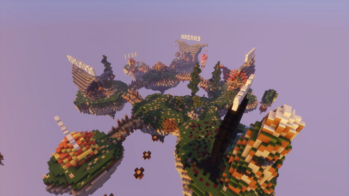 Server Spawn/Hub Minecraft Map