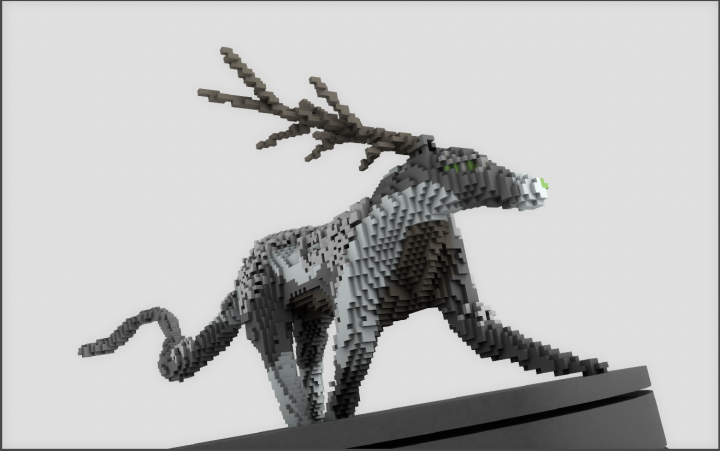 Doglike animal with antlers Minecraft Map