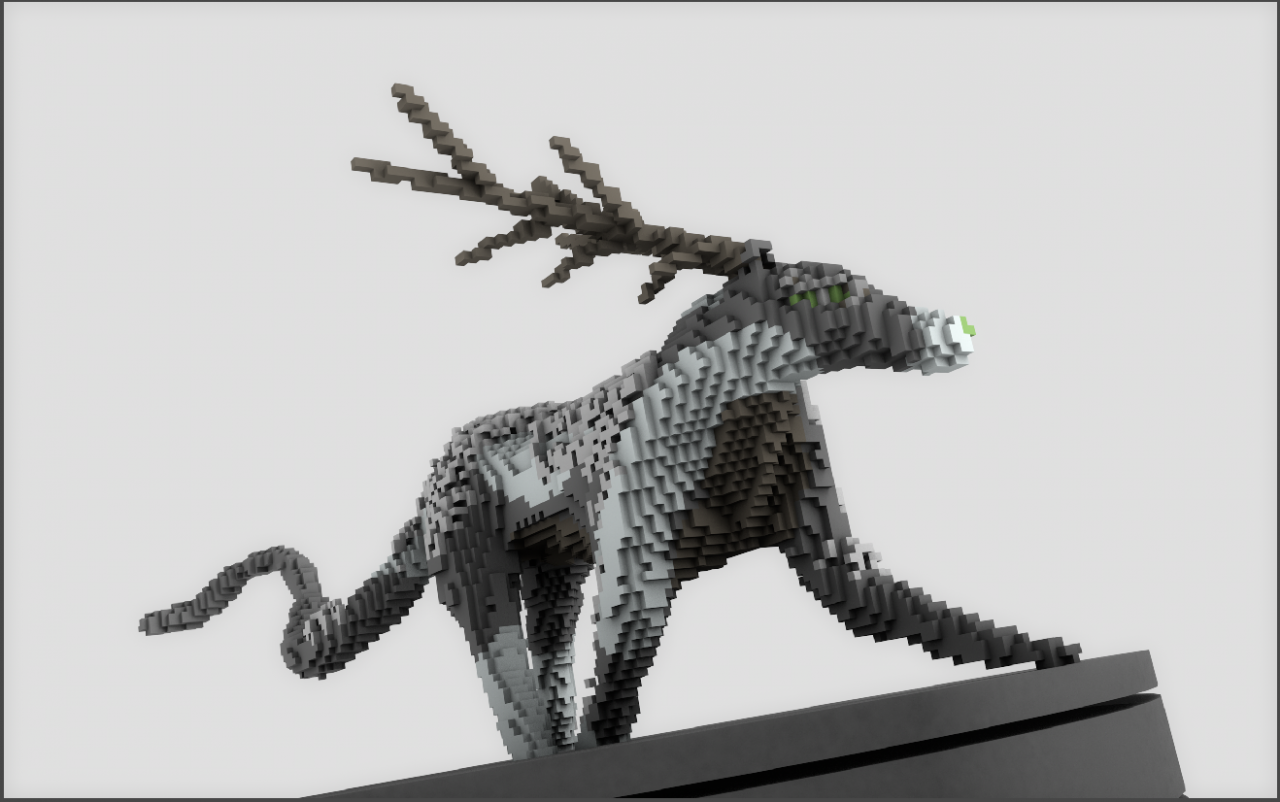 Doglike animal with antlers Minecraft Map