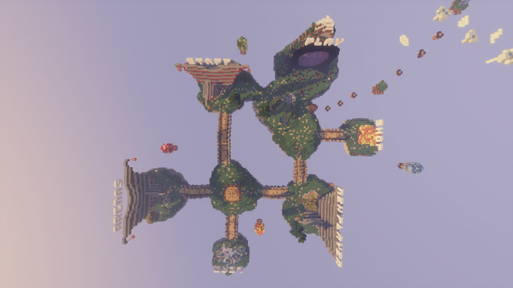 Server Spawn/Hub Minecraft Map