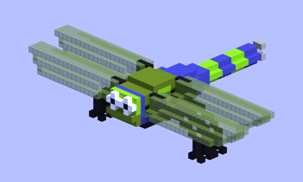 Dragonfly (Model No. 40244) Minecraft Map