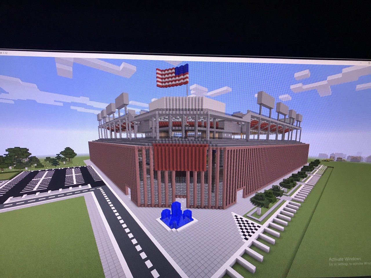 Awesome Minecraft Baseball Stadium Minecraft Map