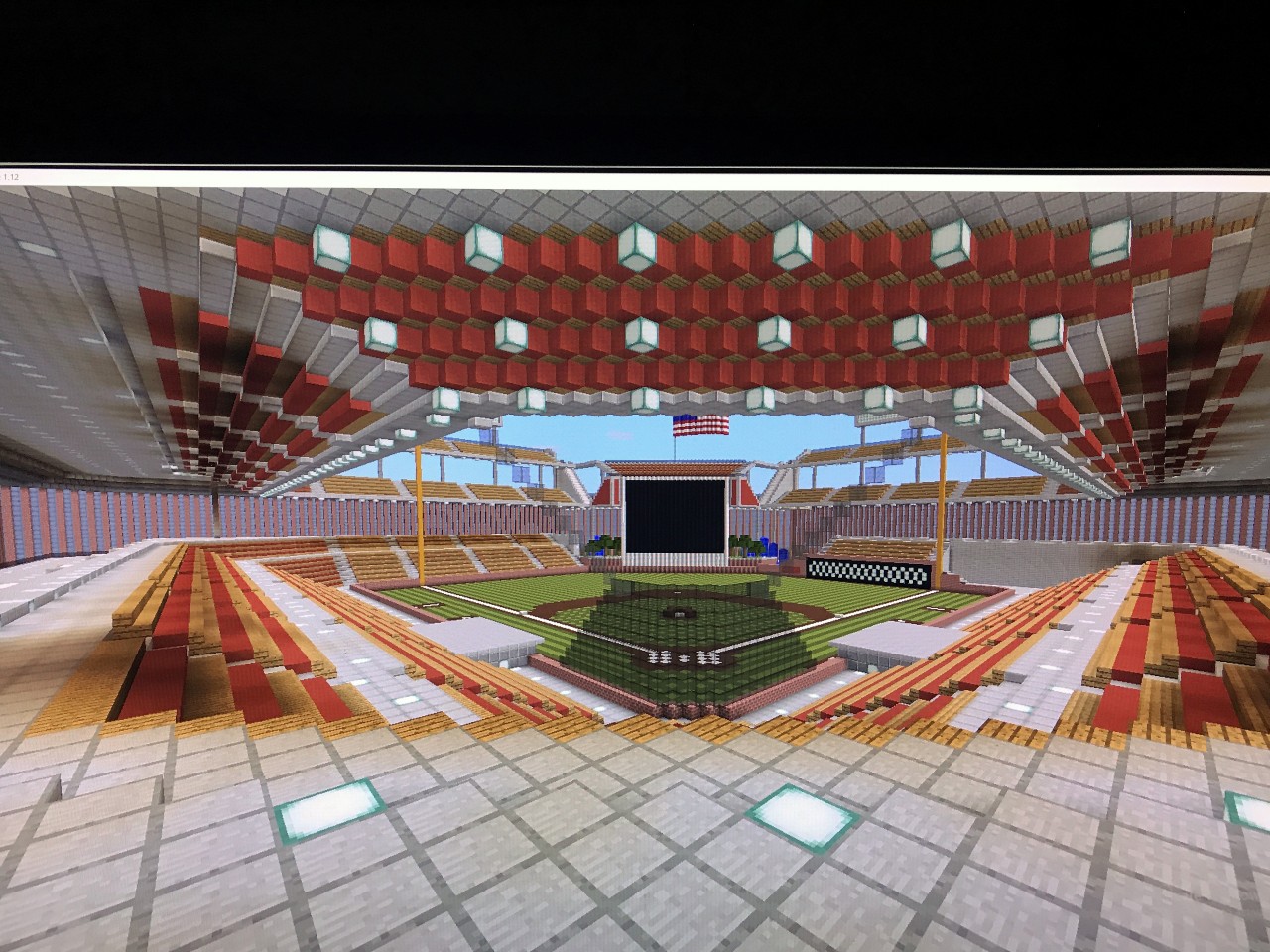 Awesome Minecraft Baseball Stadium Minecraft Map