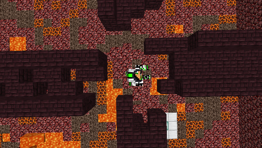 Find the button! Minecraft Map