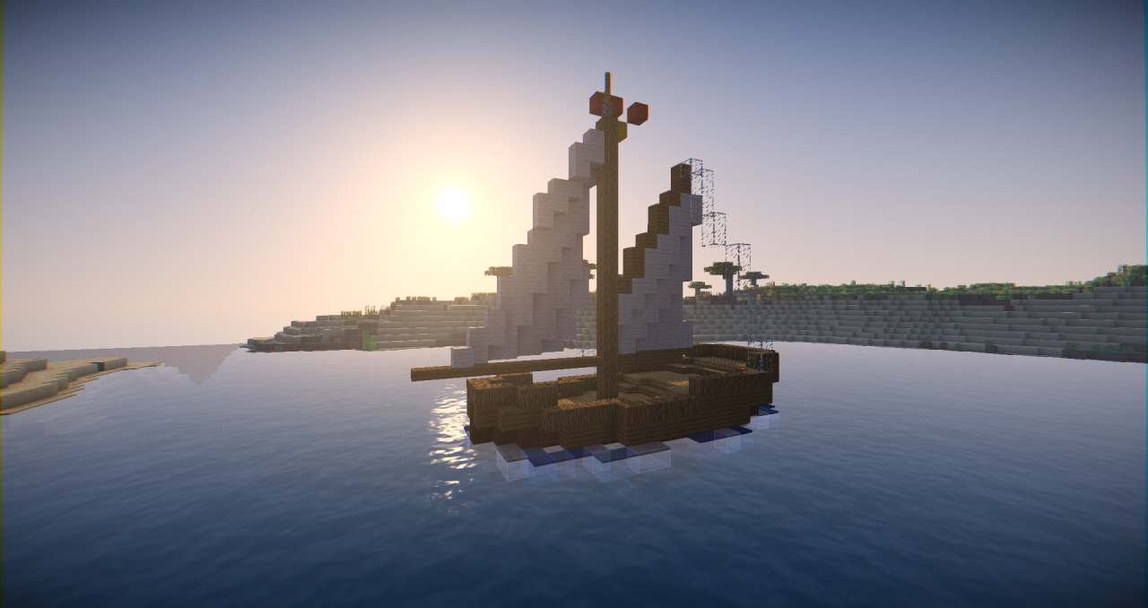 Sailing Boat Minecraft Map