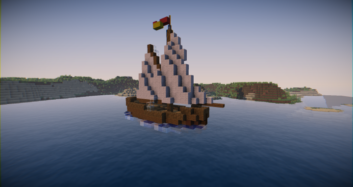 Sailing Boat Minecraft Map