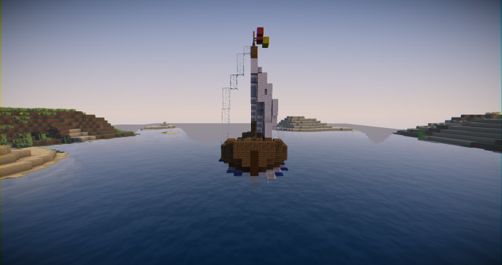 Sailing Boat Minecraft Map