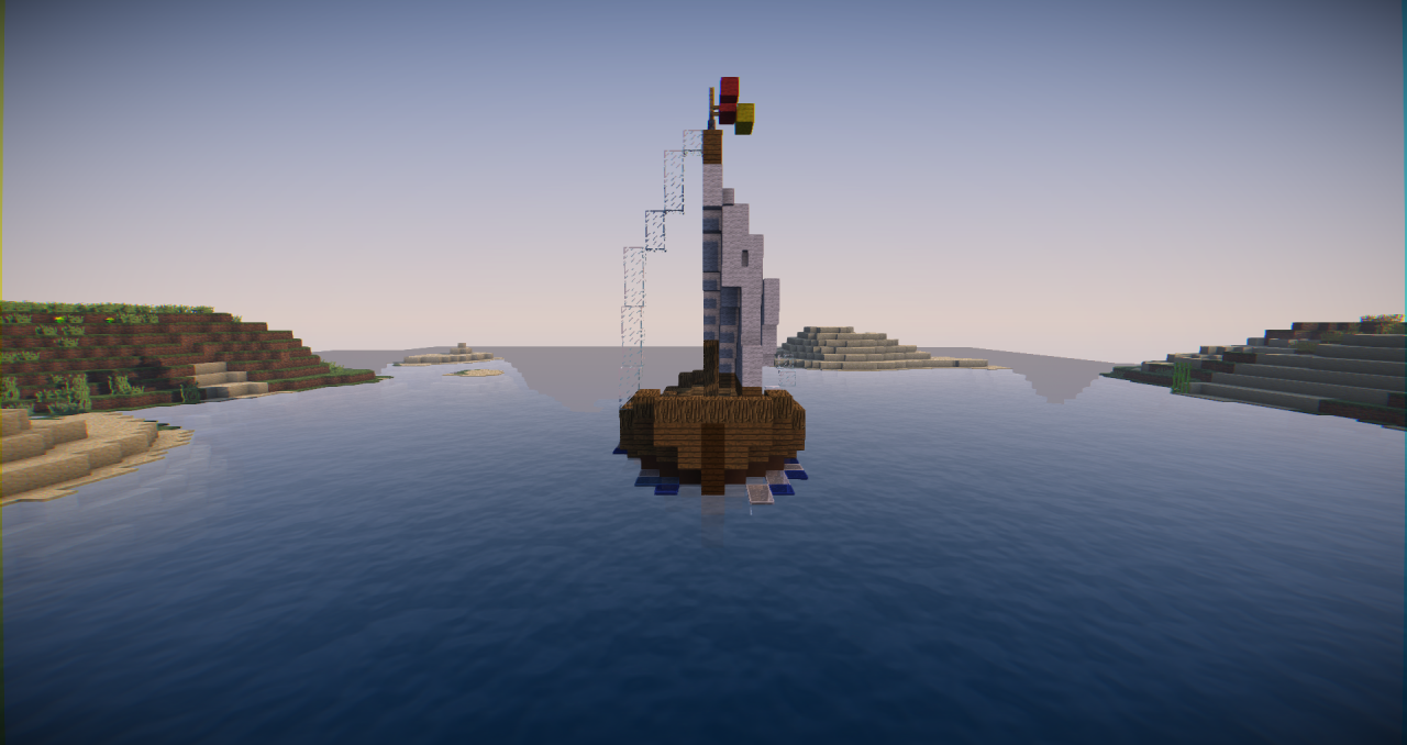Sailing Boat Minecraft Map