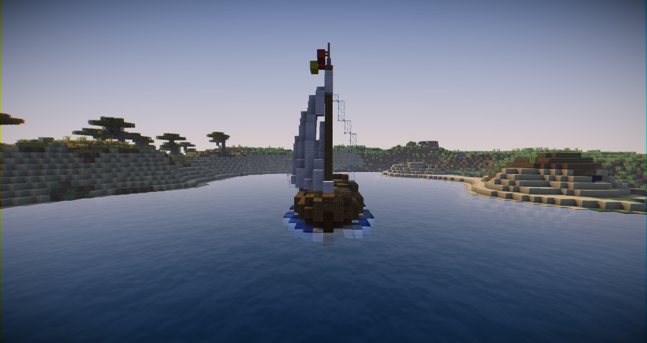 Sailing Boat Minecraft Map