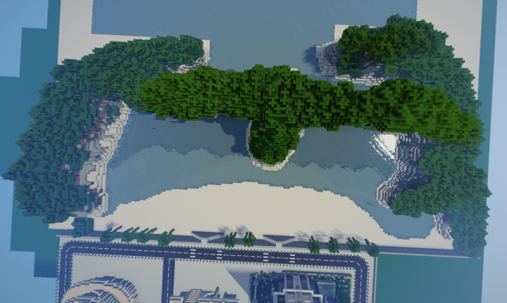 Terraform Beach Minecraft Map