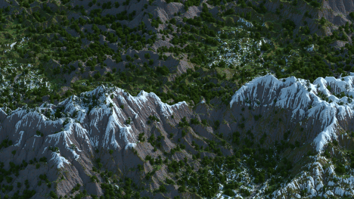 The Kryrd Highlands Minecraft Map