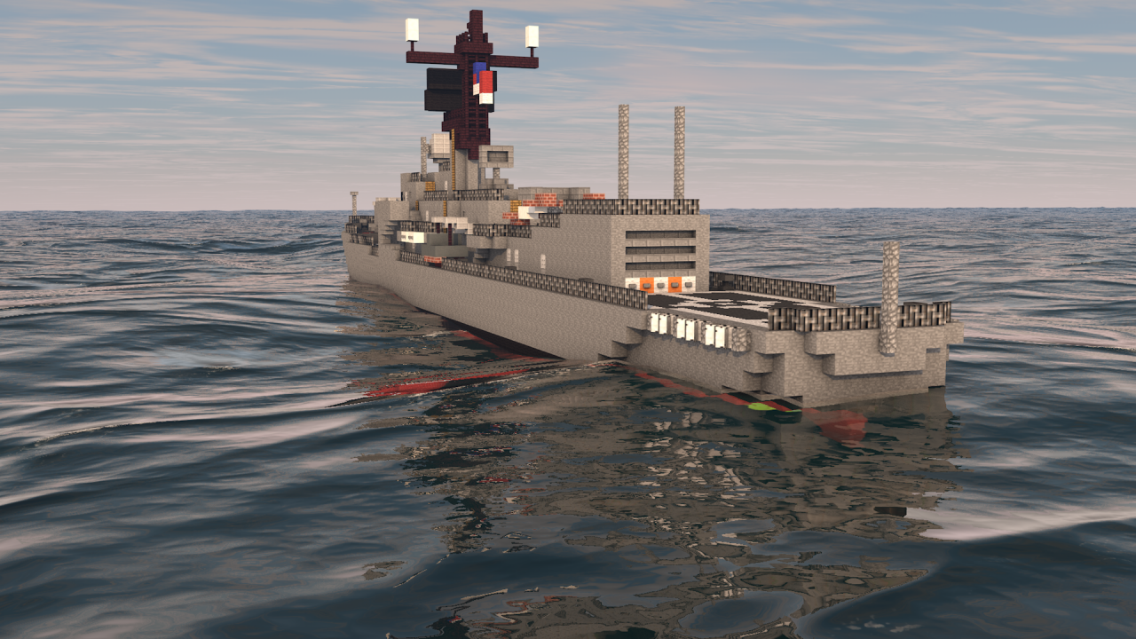 USS Julius A. Furer (FFG-6) Minecraft Map