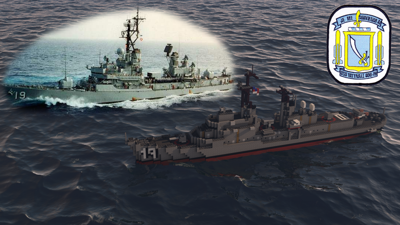 USS Tattnall (DDG-19) Minecraft Map