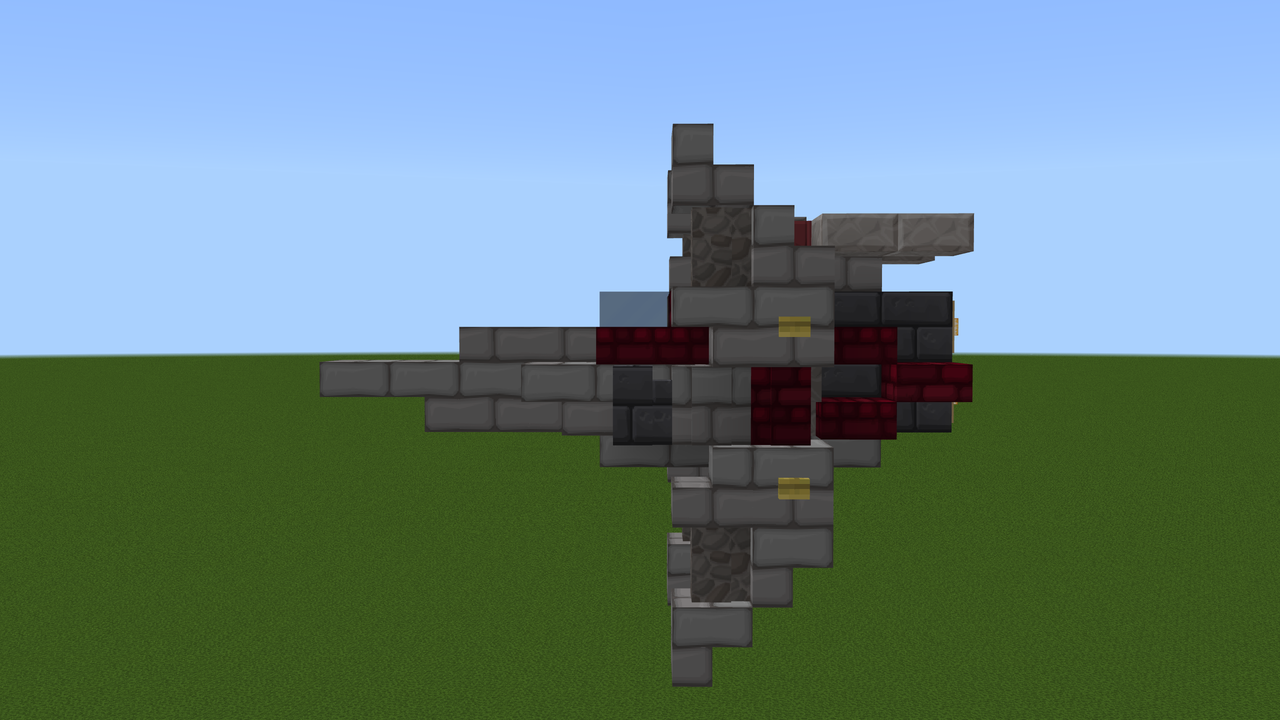 Alpha-3 Nimbus-Class V-wing Starfighter Minecraft Map