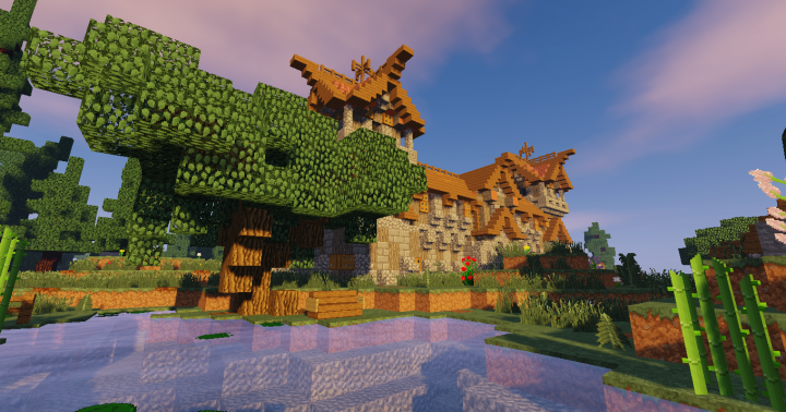 Small Medievam Manor Minecraft Map