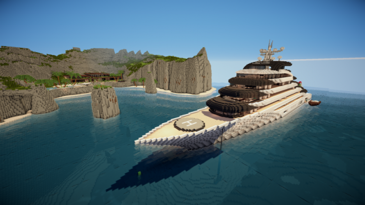 Concours bateaux moderne sur Holycraft Minecraft Map