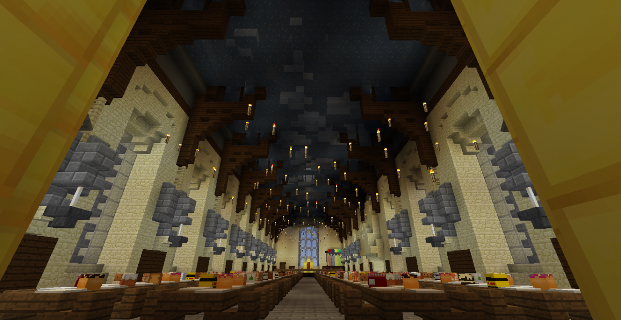 My Great Hall of Hogwarts (new) Minecraft Map