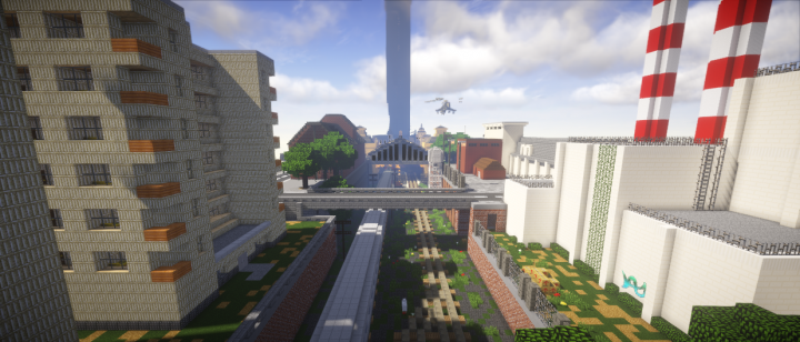 Half-Life 2 - City 17 in Minecraft Minecraft Map