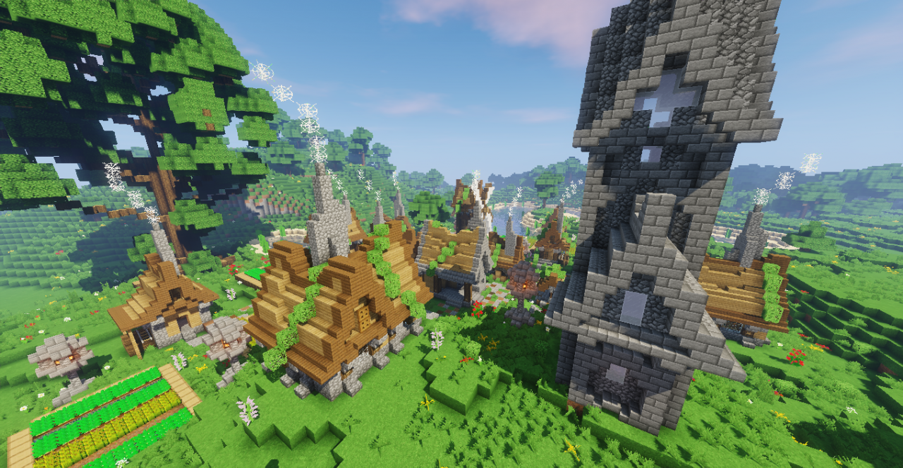 Village minecraft Minecraft Map