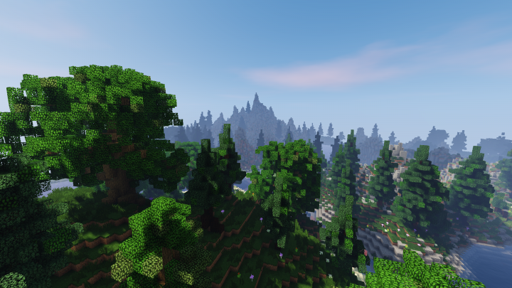 Map Nature Custom Minecraft Map