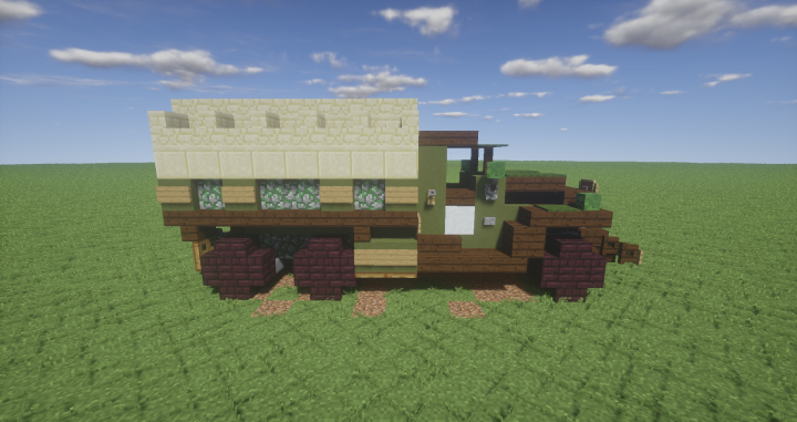 WW2 GMC CCKW LWB 353 | 2 1/2-Ton 6x6 Cargo Truck Minecraft Map