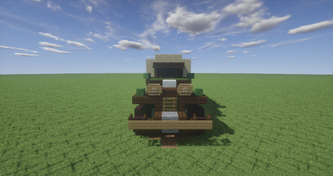 WW2 GMC CCKW LWB 353 | 2 1/2-Ton 6x6 Cargo Truck Minecraft Map