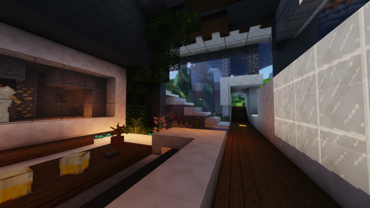 Modern Cosy house Minecraft Map
