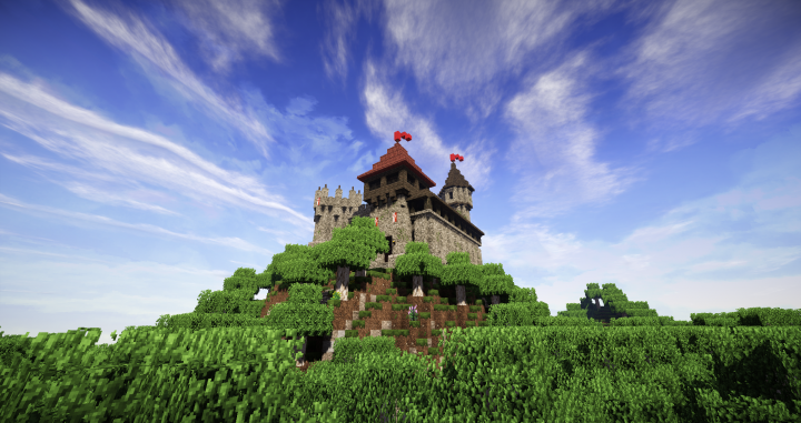 Danazar Fort - Medieval Fort Minecraft Map