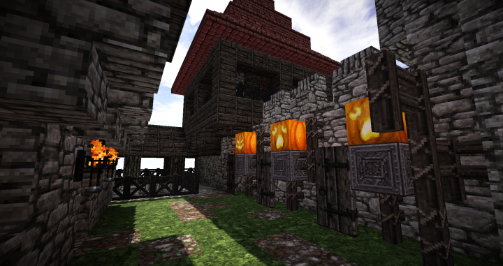 Danazar Fort - Medieval Fort Minecraft Map