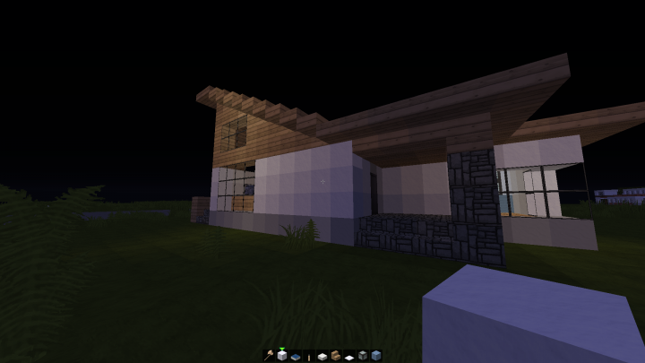 contemporary house Minecraft Map