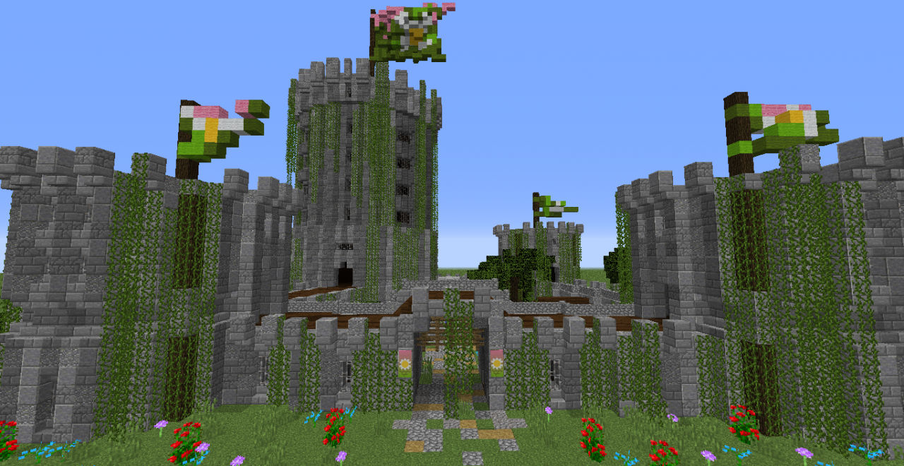 The Castle of the White Lotus Minecraft Map