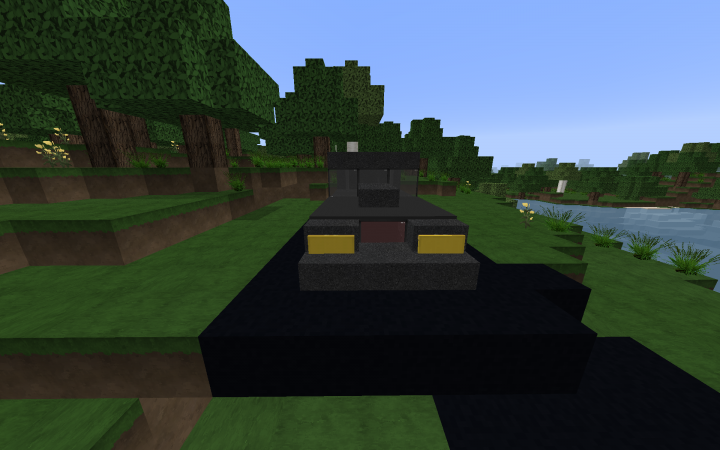 KITT from Knight Rider Minecraft Map
