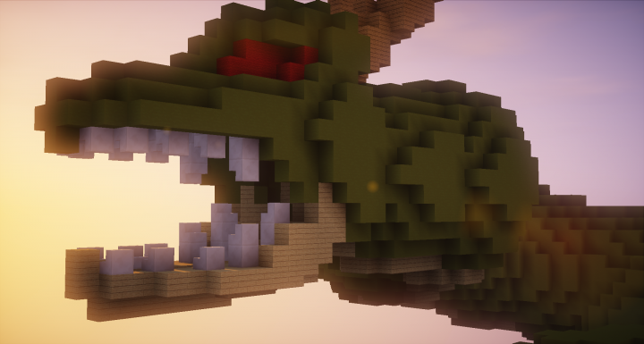 The Eternal Dragon Shenron Minecraft Map
