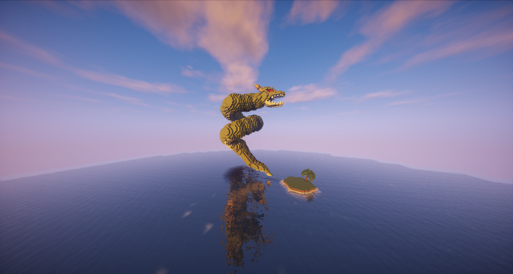 The Eternal Dragon Shenron Minecraft Map