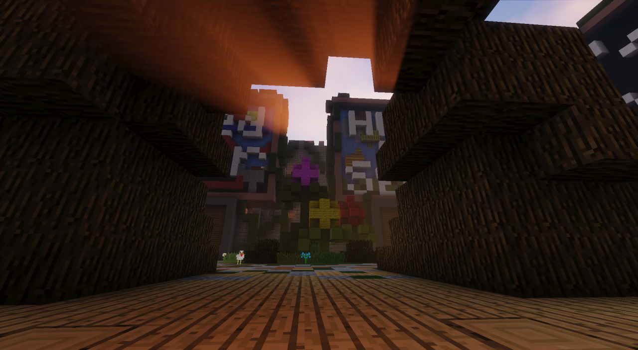 Mini-Games Lobby Minecraft Map
