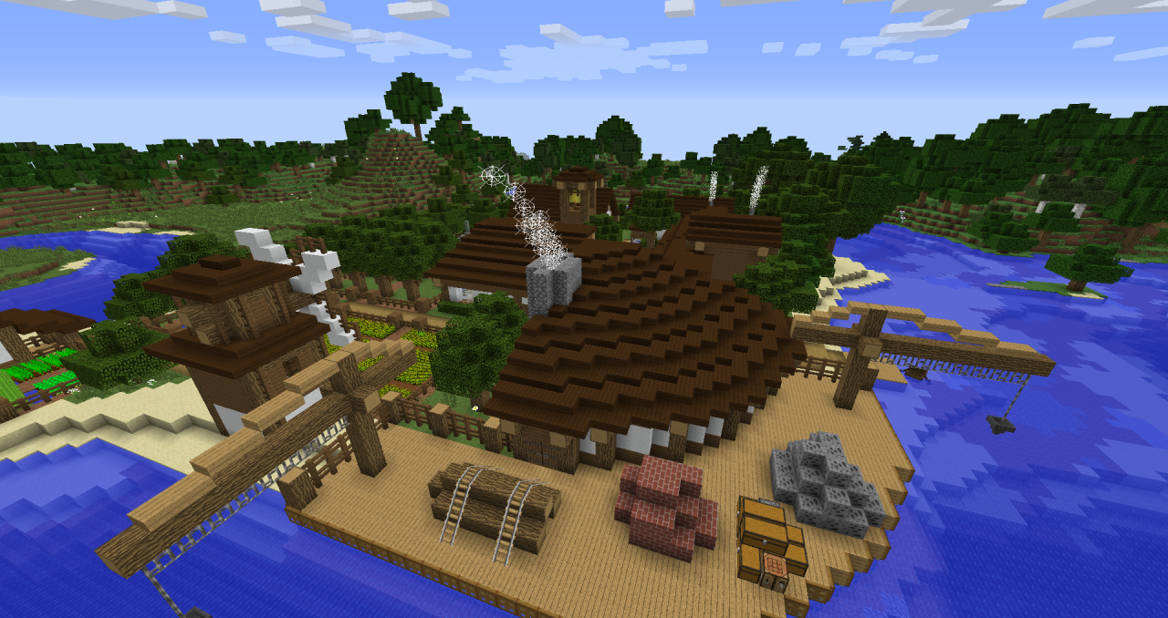 Minecraft Village Build Series Minecraft Map