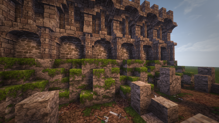 Castle battlements / Conquest Reforged Minecraft Map