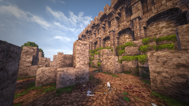 Castle battlements / Conquest Reforged Minecraft Map
