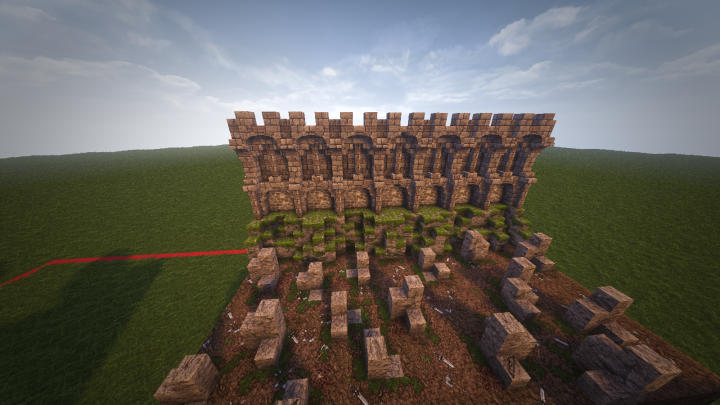 Castle battlements / Conquest Reforged Minecraft Map